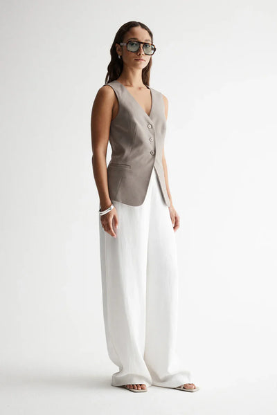 Elka - Elowen Vest - Granite – Emma-Marie